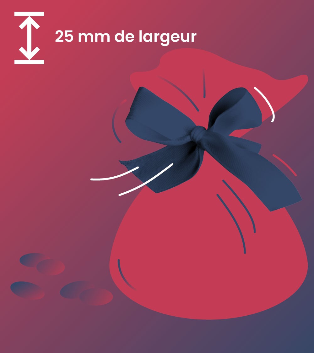 Ruban à personnaliser au mètre de 22 mm | Mon ruban